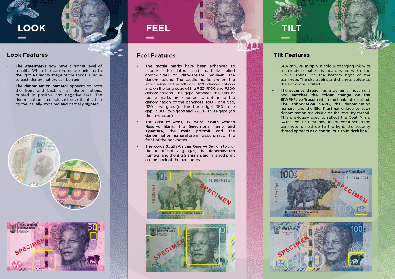 foreign banknotes identification